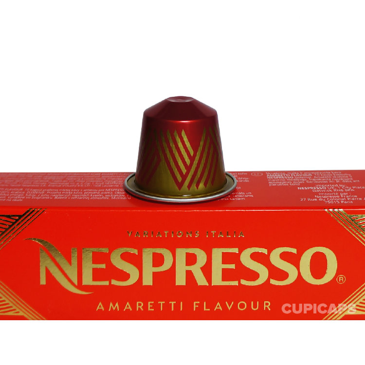 2021 Новогодняя лимитированная коллекция Nespresso AMARETTI FLAVOUR